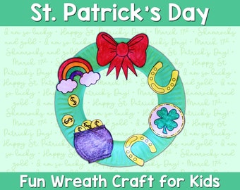 Saint Patrick's Day Faith-based and Generic Handprint Craft Activity or ...