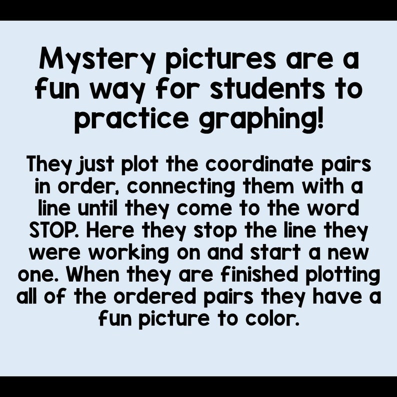 Memorial Day Math Coordinate Plane Graphing Pictures in All Four ...