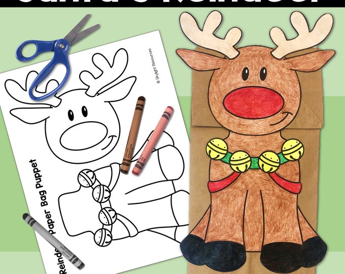 Summer Shark Paper Bag Puppet Kids Craft Activity - Etsy Canada