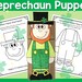 Leprechaun Paper Bag Puppet Kids St. Patrick's Day Craft Activity for ...