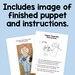 Women's History Month Paper Bag Puppet | Sally Ride Craft Activity - Etsy
