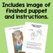Johnny Appleseed Craft | Paper Bag Puppet Kids Activity - Etsy