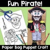 Johnny Appleseed Craft | Paper Bag Puppet Kids Activity - Etsy