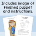 Scarecrow Paper Bag Puppet | Kids Fall Craft Activity for School or ...