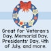 Patriotic Paper Plate Wreath Craft Activity for Presidents' Day ...