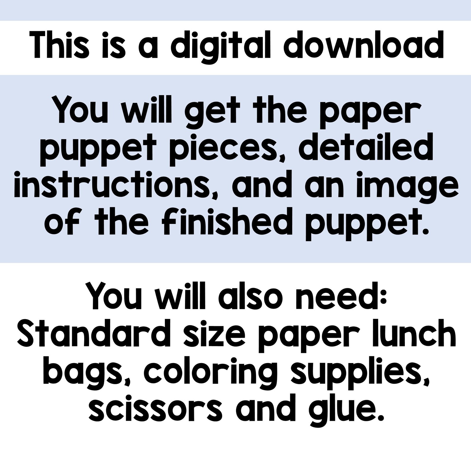 Summer Shark Paper Bag Puppet Kids Craft Activity - Etsy