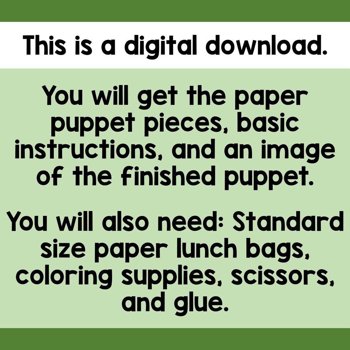 Earth Day Paper Bag Puppet Craft Kids Activity for School or Home - Etsy