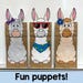 Fun Llama Paper Bag Puppet Craft Activity for Kids - Etsy