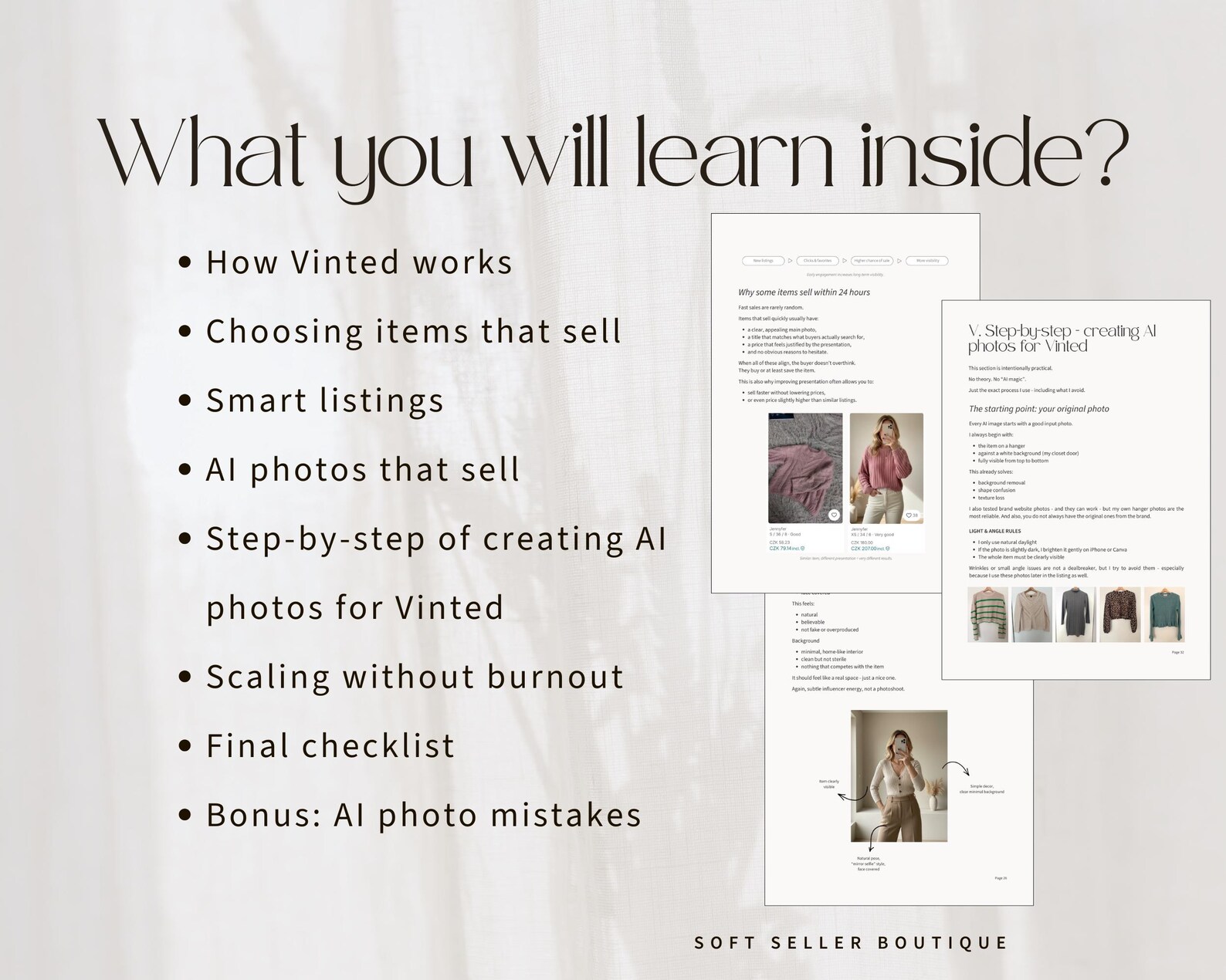 How to Sell on Vinted Using AI Photos – A Calm, Practical Seller Guide ...
