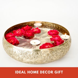 Traditional Indian Bowl, Meditation Bowl for Spa, Urli for Floating ...