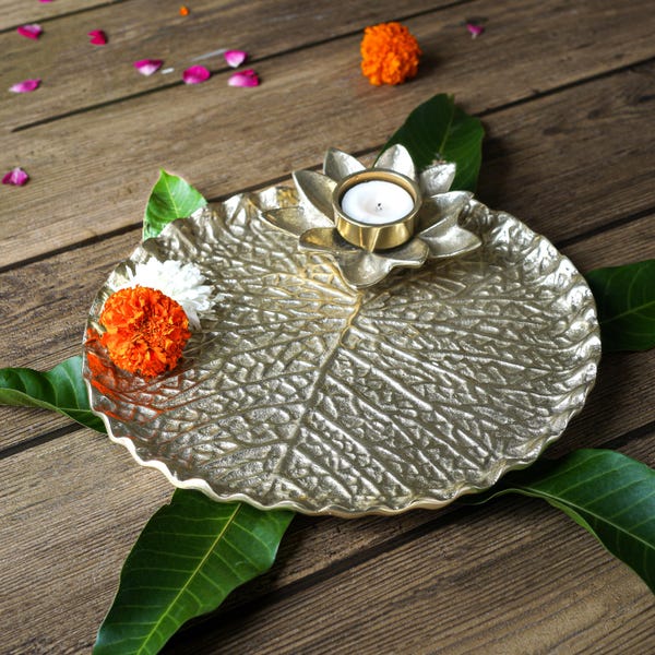 Puja Tray - Etsy UK