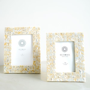 Elegant MOP Designer Photo Frame Set of 2-perfect for Cherished ...