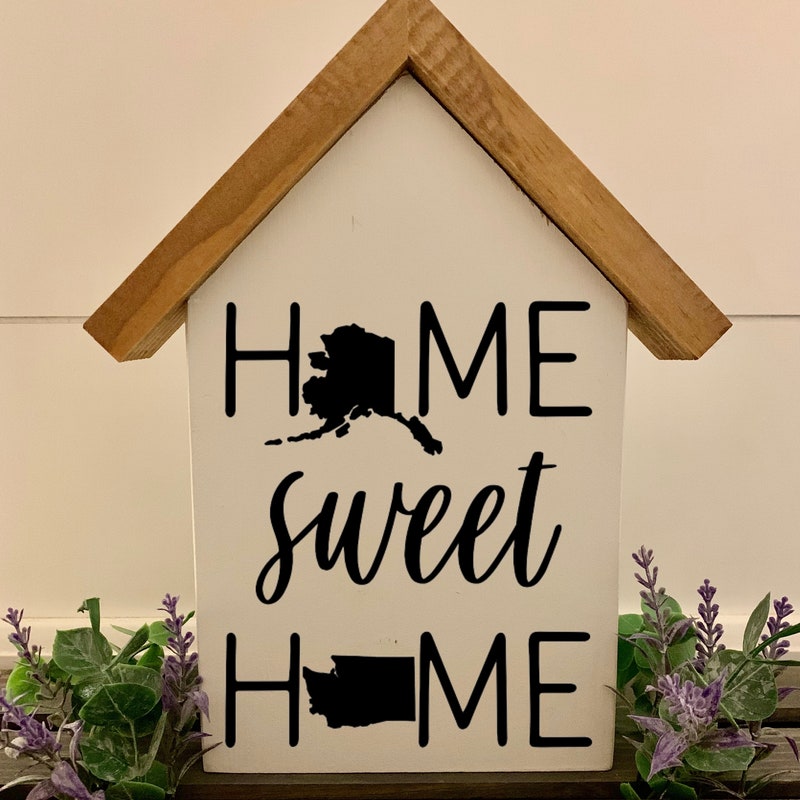 Home State Sign - Etsy