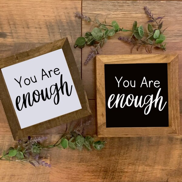 You Are Enough - Etsy