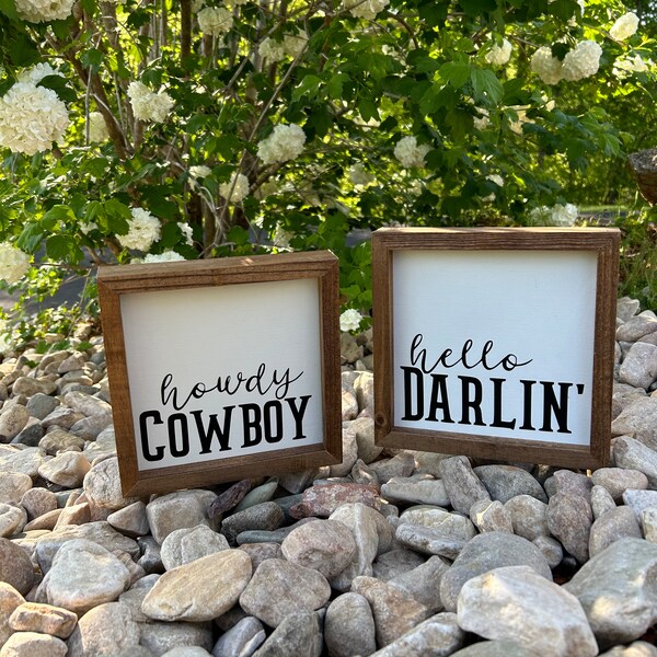Howdy Sign - Etsy