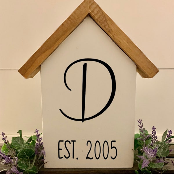 House Shaped Sign - Etsy