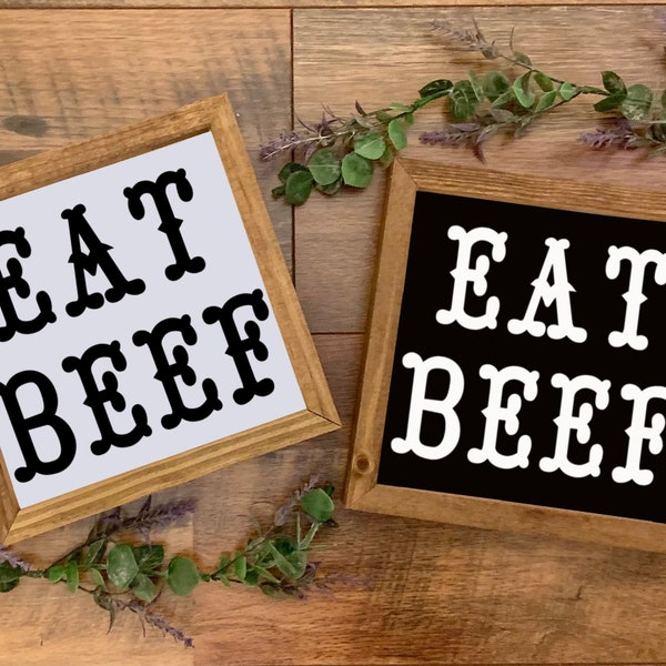 Beef Sign - Etsy