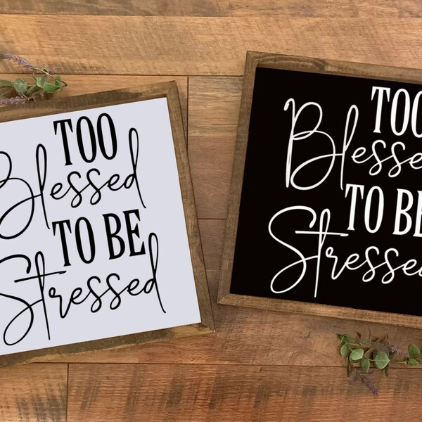 Too Blessed - Etsy