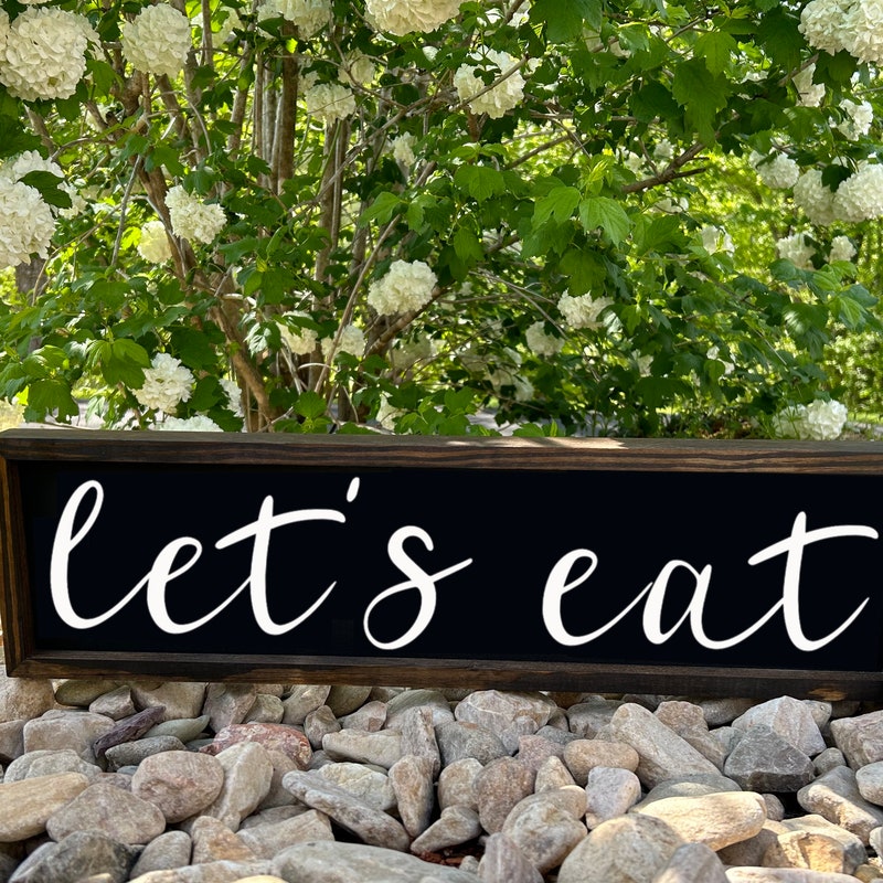 Eat Sign - Etsy