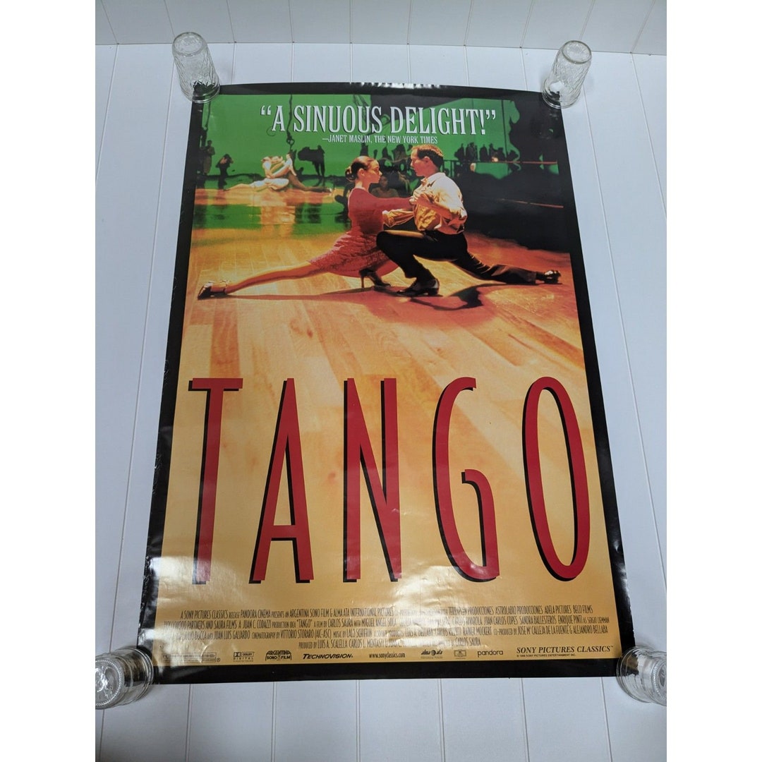 Vintage Tango Movie Poster Rolled- 1998 - 27" X 40" - Memorabilia ...