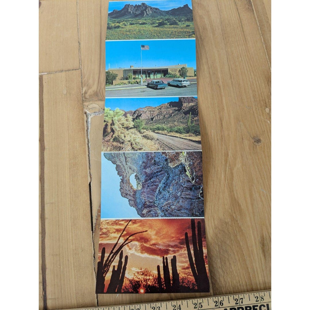 Lot of 5 Vintage Arizona Postcards - 1970's - Connected - Unused - Etsy