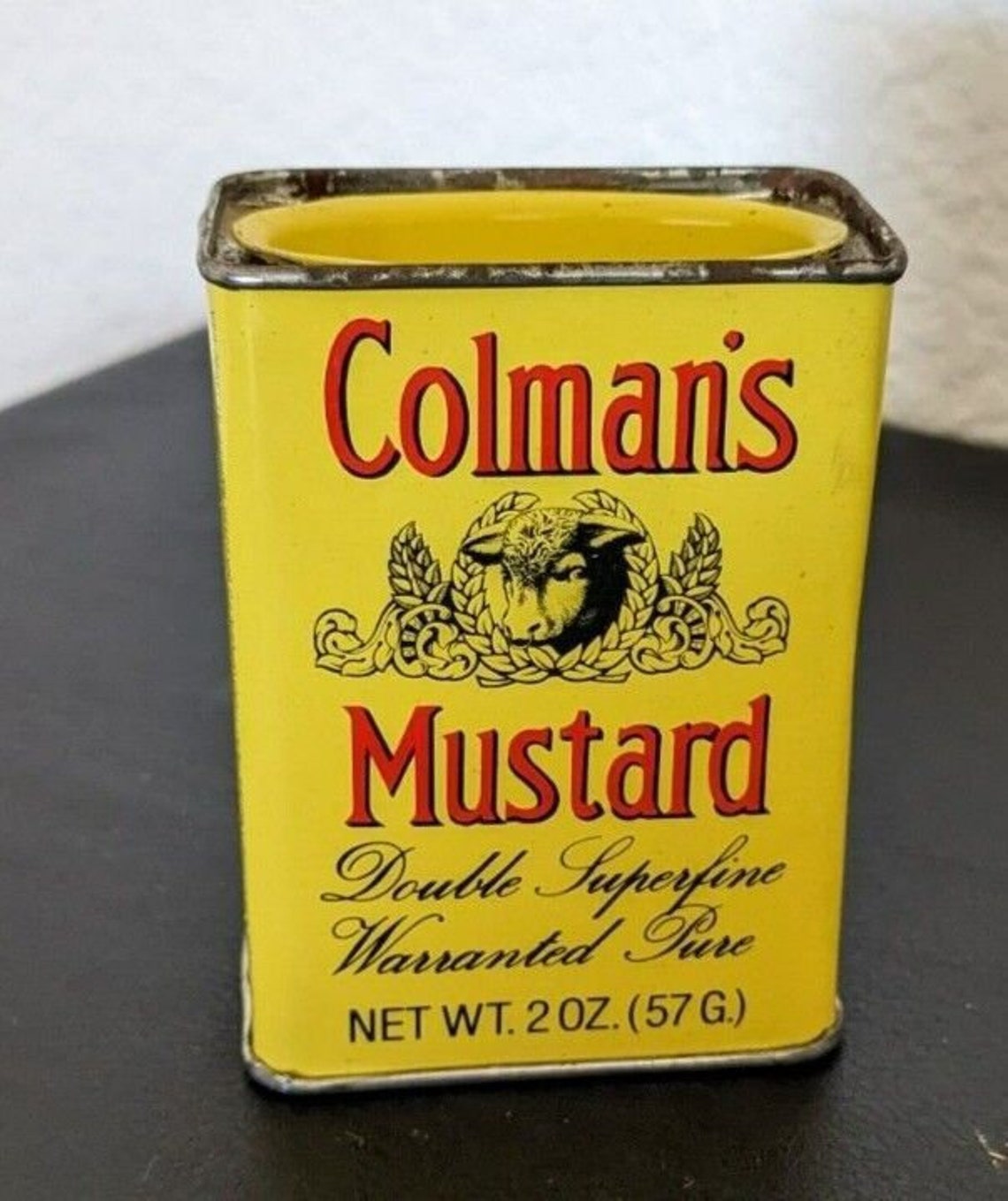 Lot of 4 Vintage Spice Containers - Mccormick's, Coleman's, Rawleigh's ...