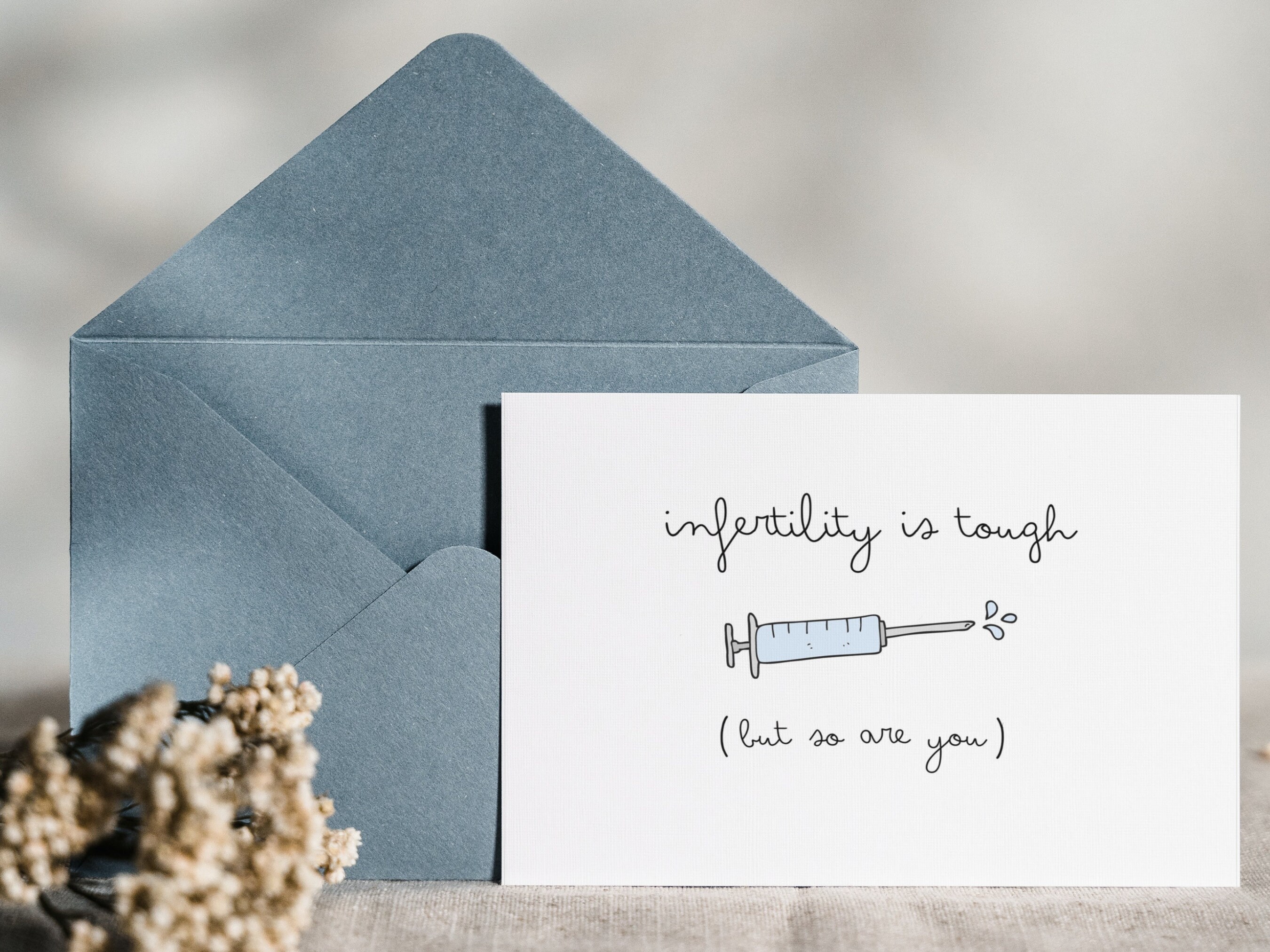 TTC Gift IVF Card Infertility Card IVF Gift Miscarriage - Etsy