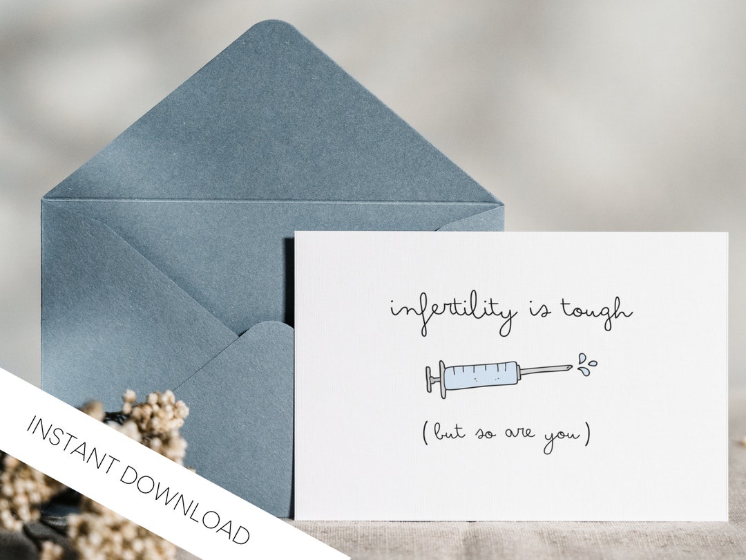 IVF, Fertility Gift, Miscarriage Gift, IVF Gifts, TTC Gift, Infertility ...