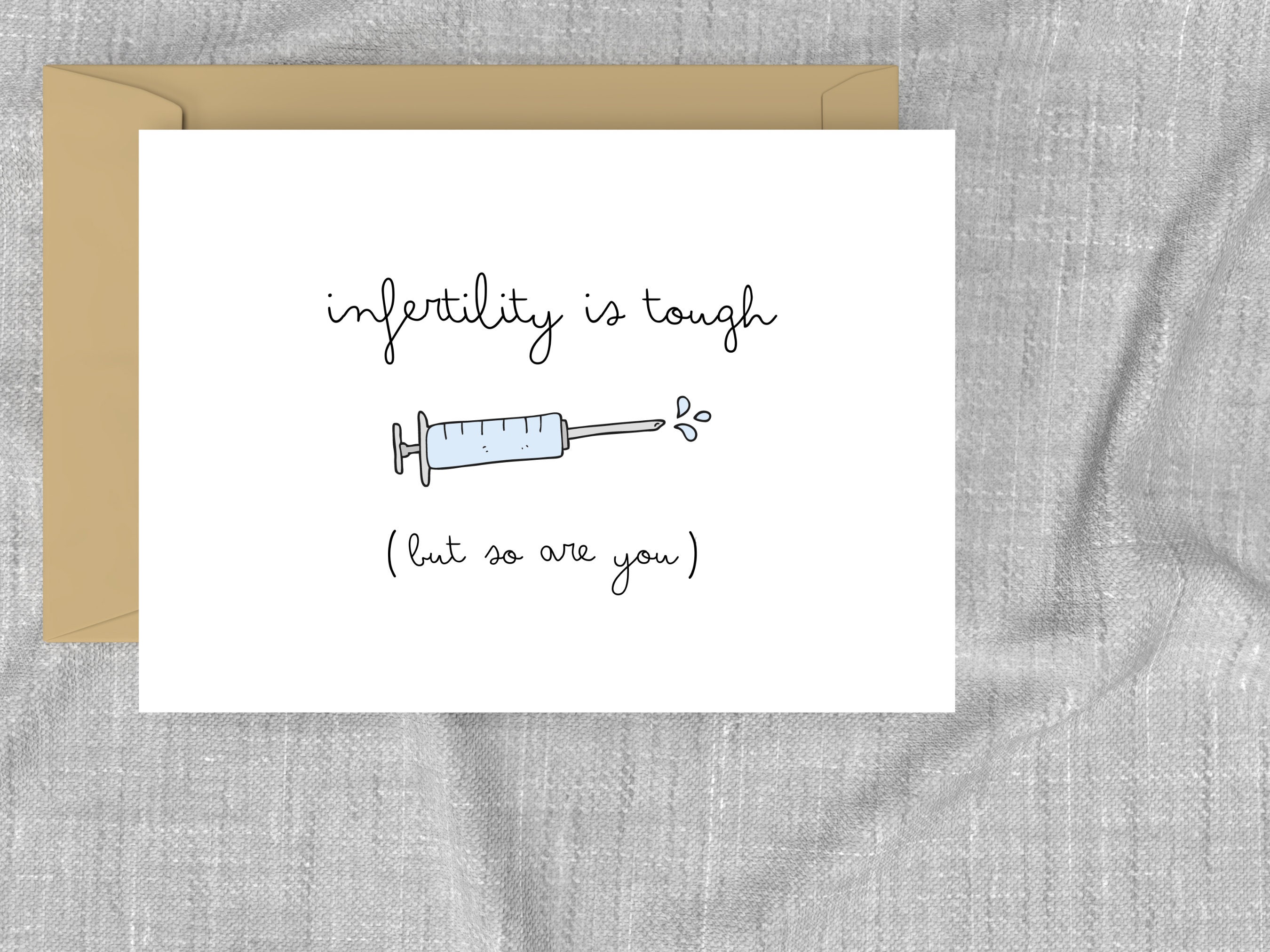 IVF, Fertility Gift, Miscarriage Gift, IVF Gifts, TTC Gift, Infertility ...