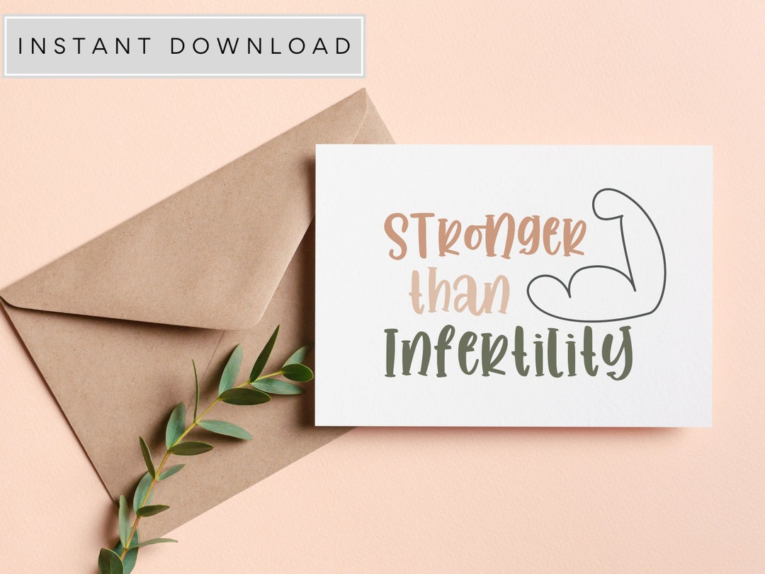 Infertility, IVF Gifts, IVF Card, Infertility Gift, IVF Care Package ...