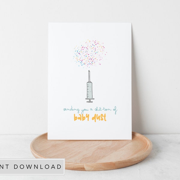 Ivf Support Card - Etsy