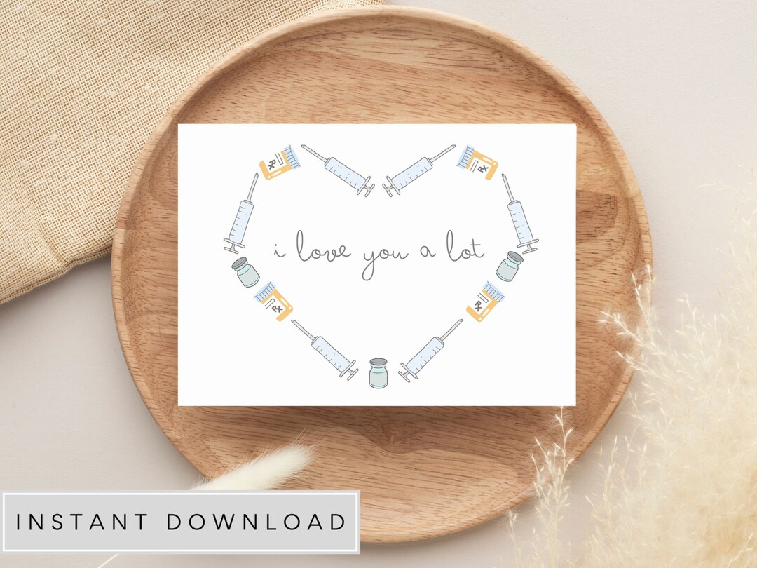 IVF Valentine Card, Encouragement Gift (digital Download) - Etsy