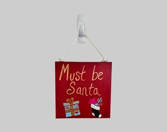 Bucilla Must Be Santa Felt Christmas Advent Calendar Kit - Etsy