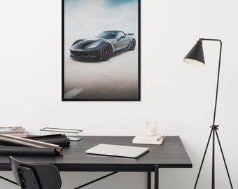 Corvette C7 Car Poster - Etsy