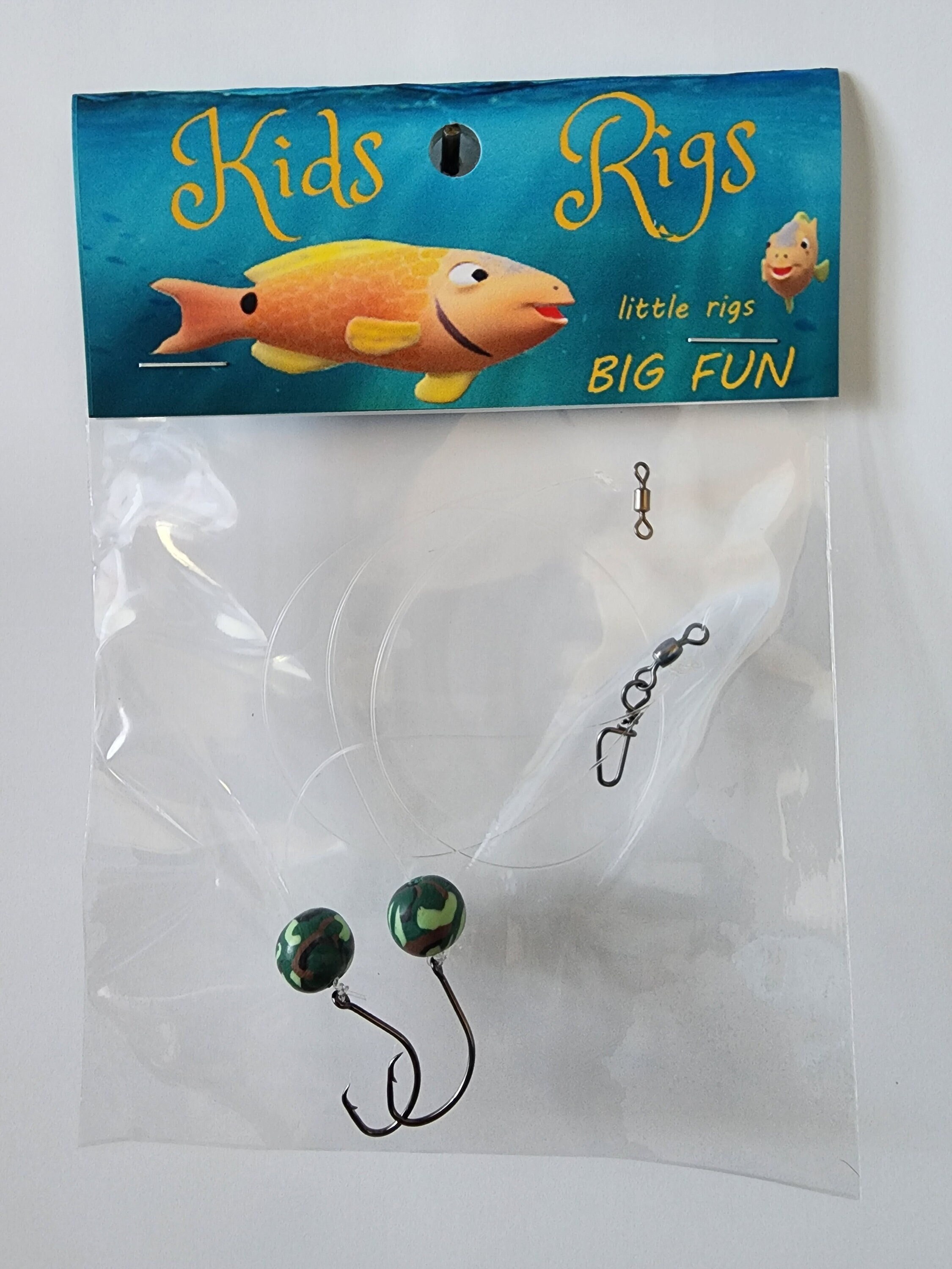 Kids Rigs ~ Camo Fishing Rig - Etsy