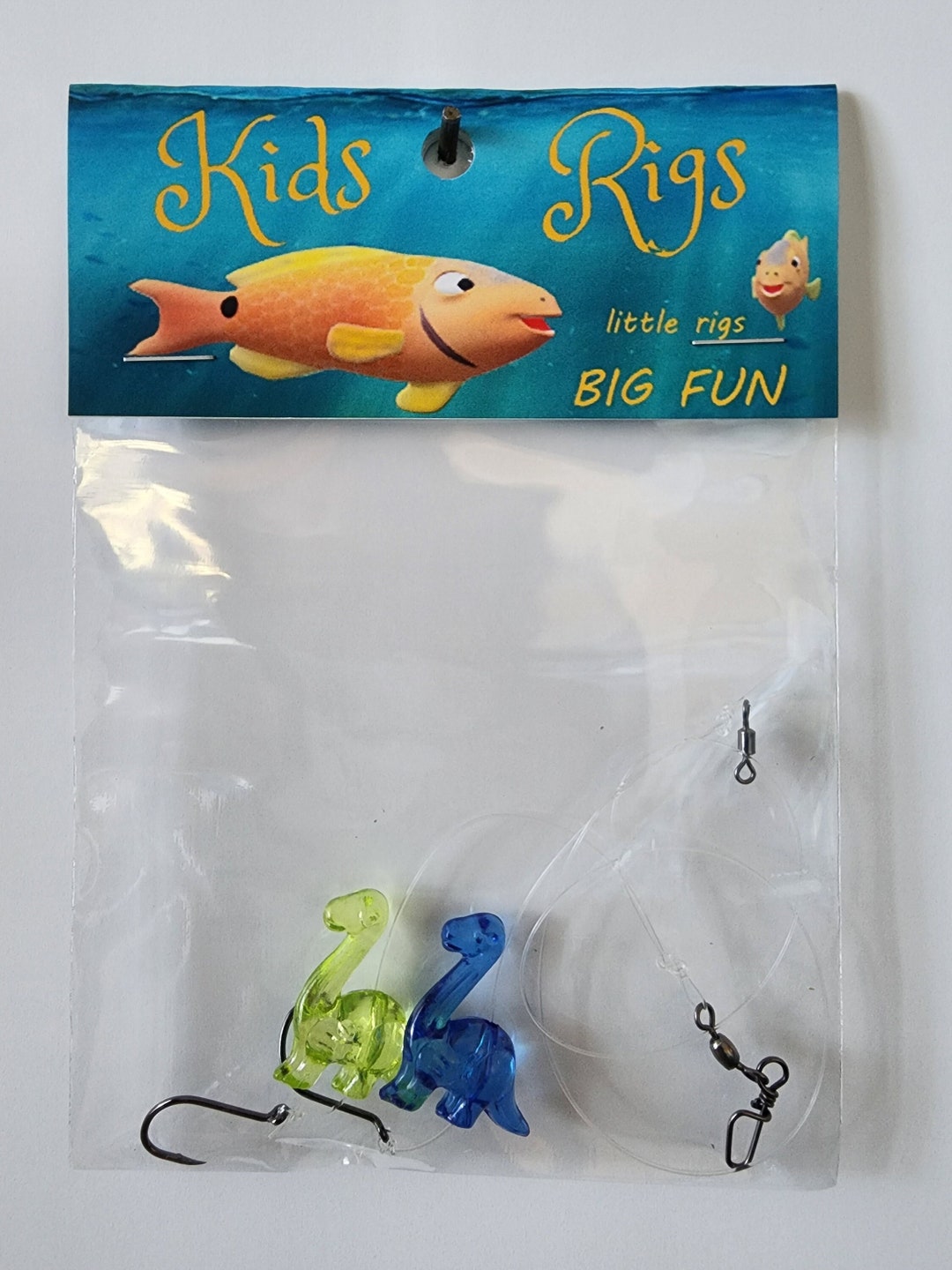 Kids Rigs ~ Dinosaur Fishing Rig - Etsy