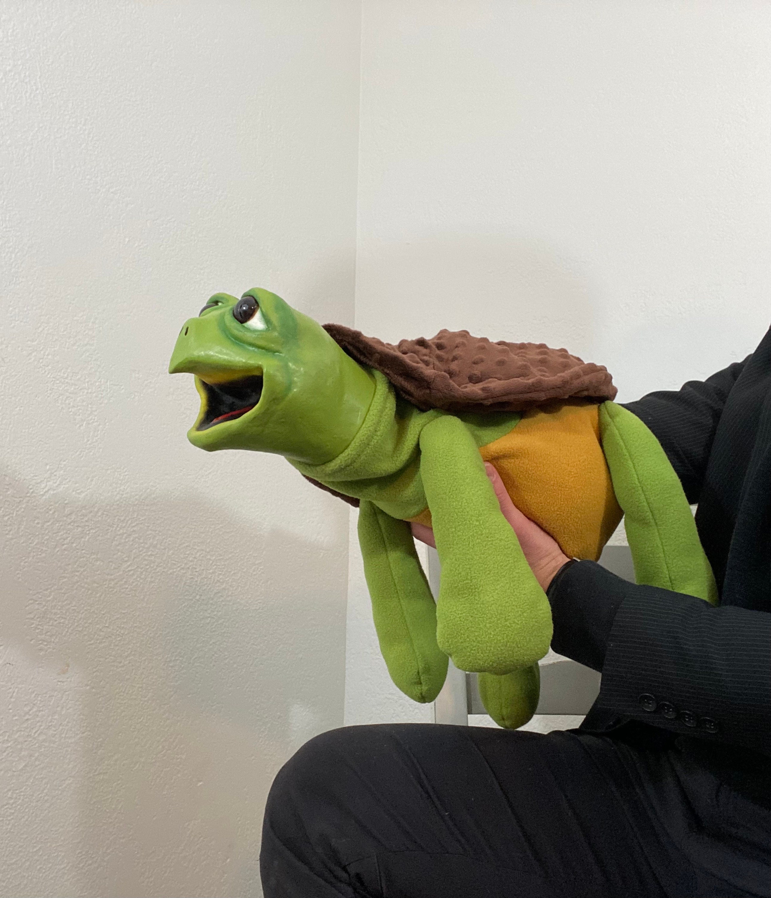 Professional Ventriloquist Puppet Turbo the Turtle - Etsy