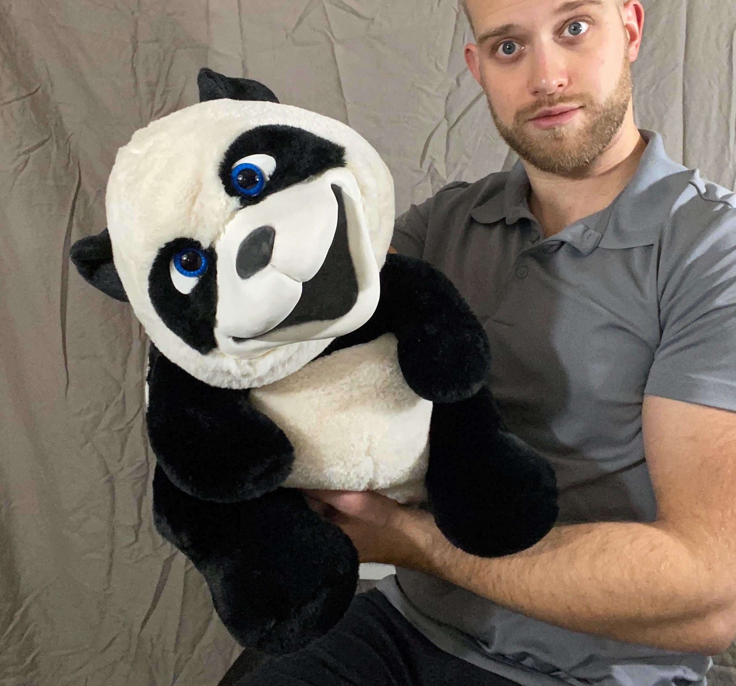 Professional Ventriloquist Puppet Panda Bear - Etsy