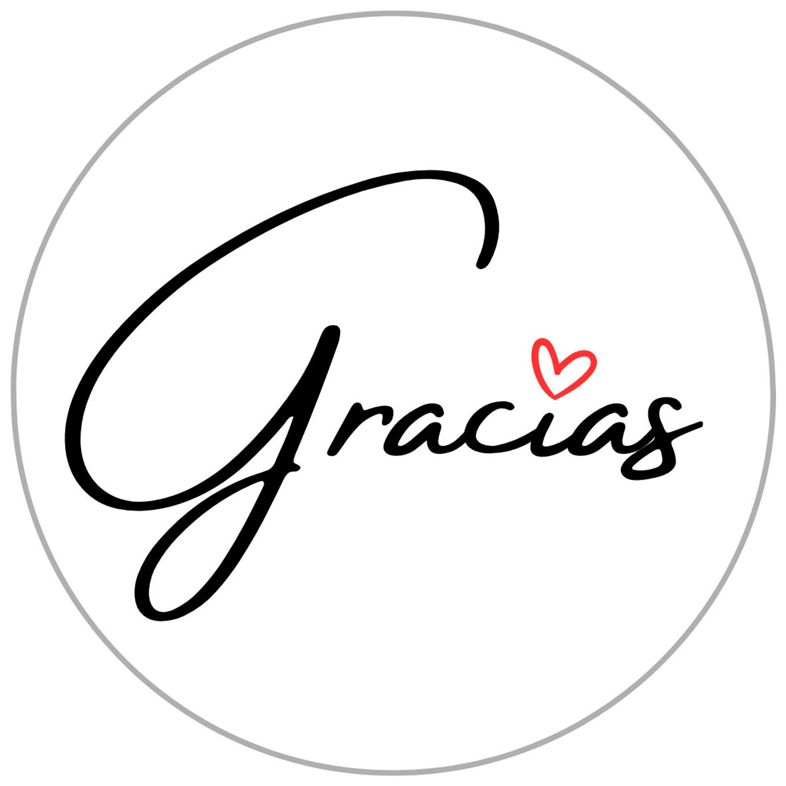Multilingual Thank You Sticker 3 Pack - Etsy