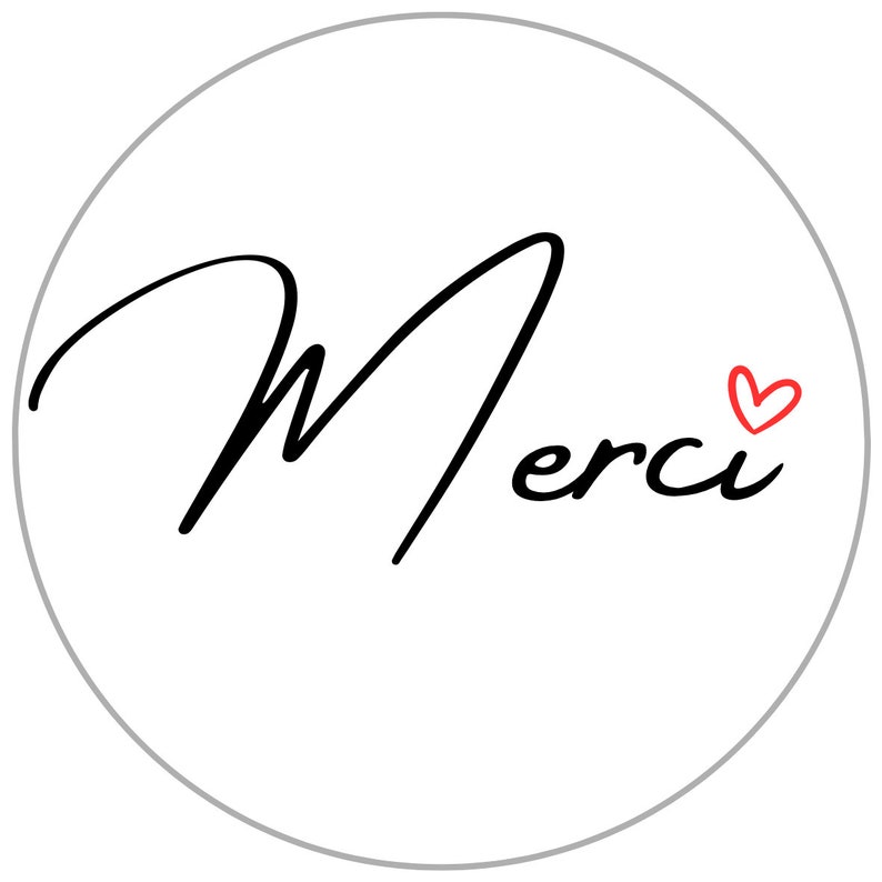 Multilingual Thank You Sticker 3 Pack - Etsy