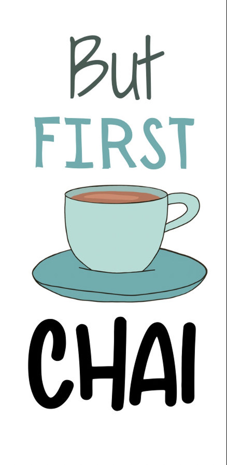 Chai Tea Sticker - Etsy