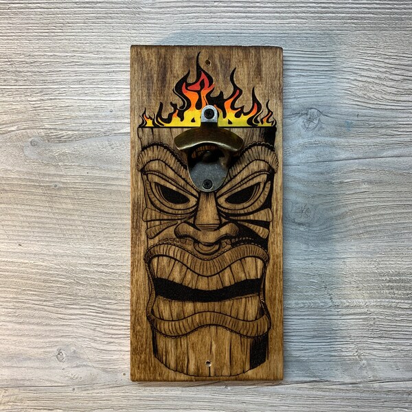 Tiki Head - Etsy