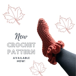 Crochet Ruffle Footies Pattern | Easy Crochet Socks (PDF Pattern) - Etsy