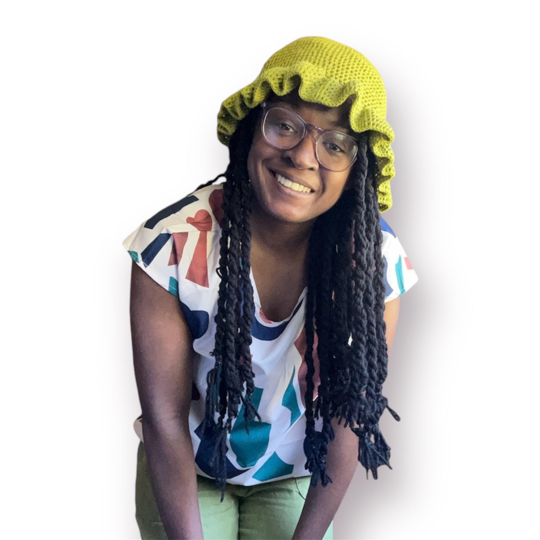 Floppy Ruffle Hat Crochet Pattern | Ruffle Bucket Hat Pattern | Easy ...