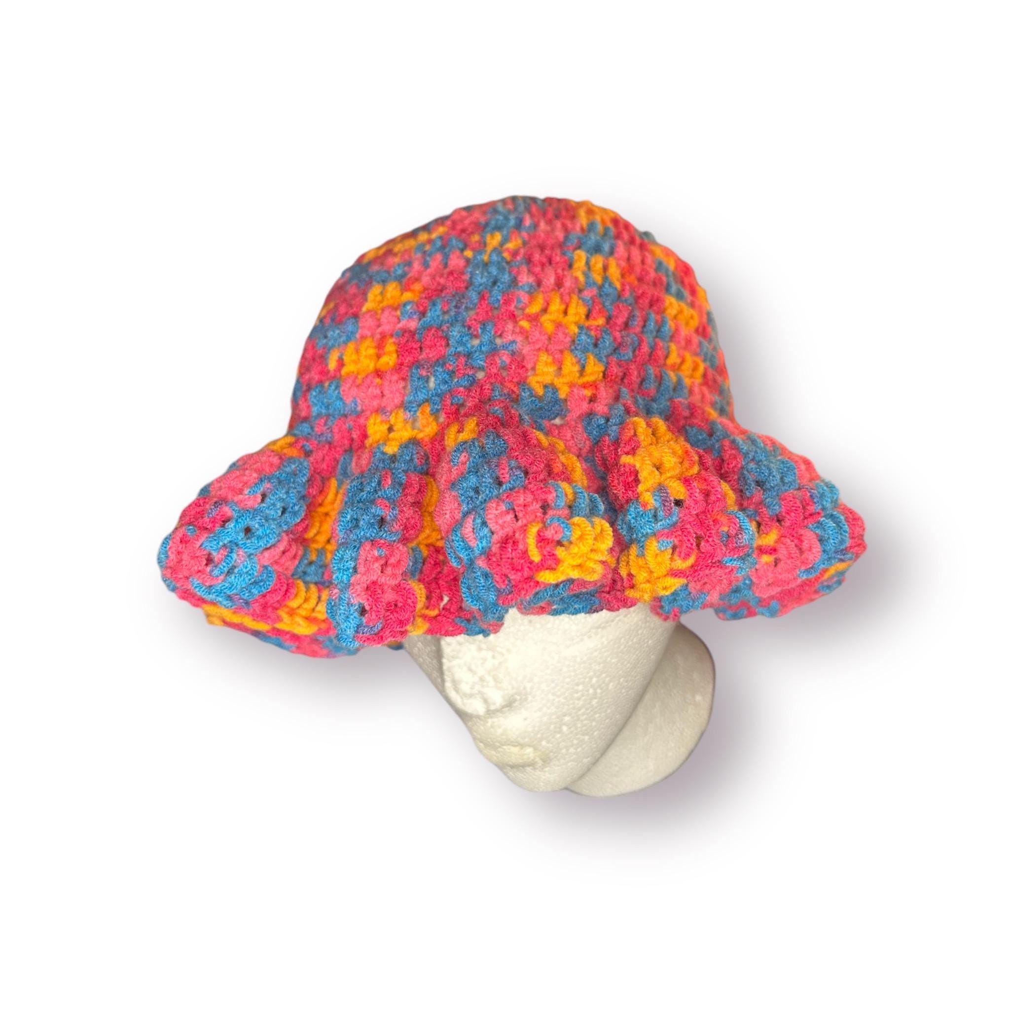 Floppy Ruffle Hat Crochet Pattern | Ruffle Bucket Hat Pattern | Easy ...