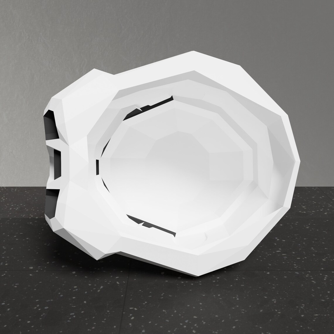 Stormtrooper Helmet Papercraft Template Imperial Star Wars - Etsy Canada
