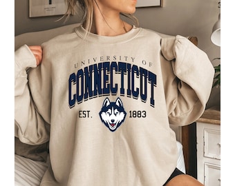 Vintage Uconn Hoodie - Etsy