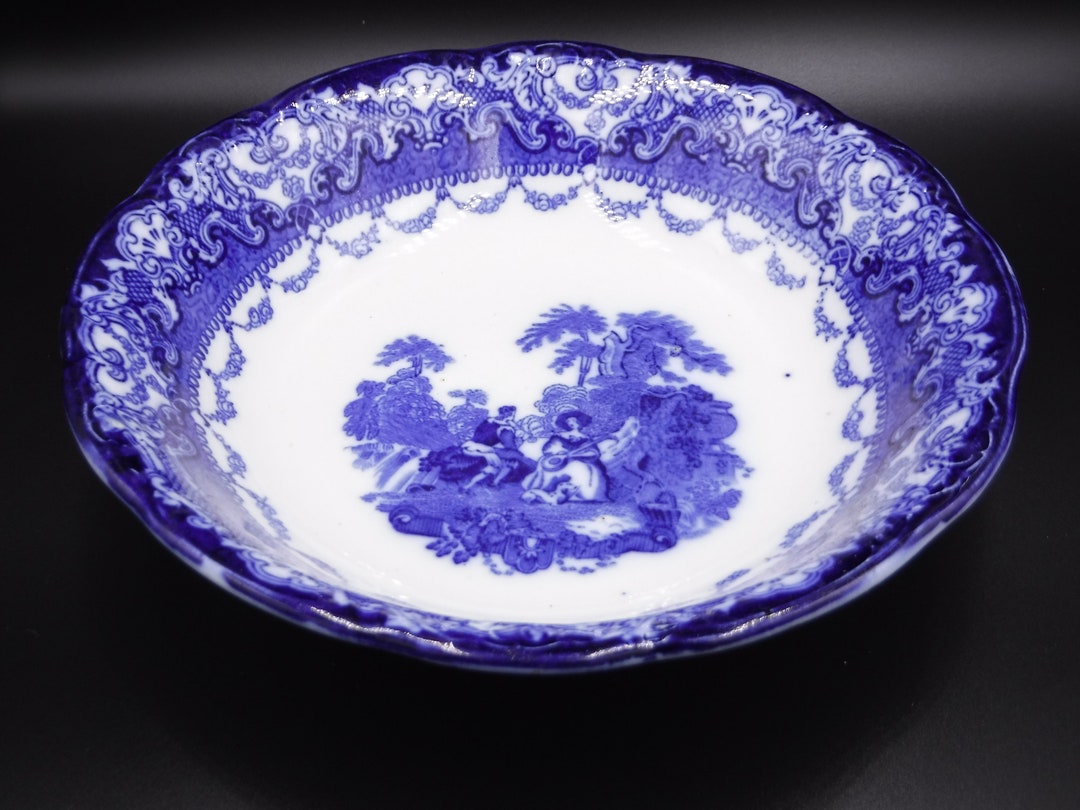 Royal Daulton Watteau 9 Inch Bowl - Etsy