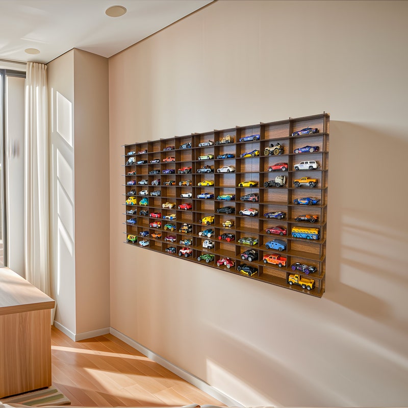 Wooden Hot Wheels Display Rack - Etsy