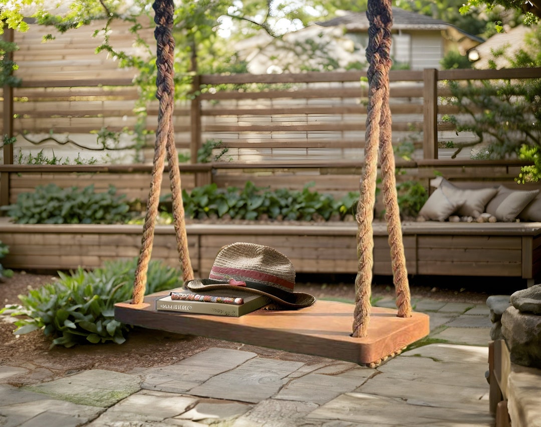 Tree Swings for Adults, Wooden/wood Swings, Wooden Swing Chair, Wood ...